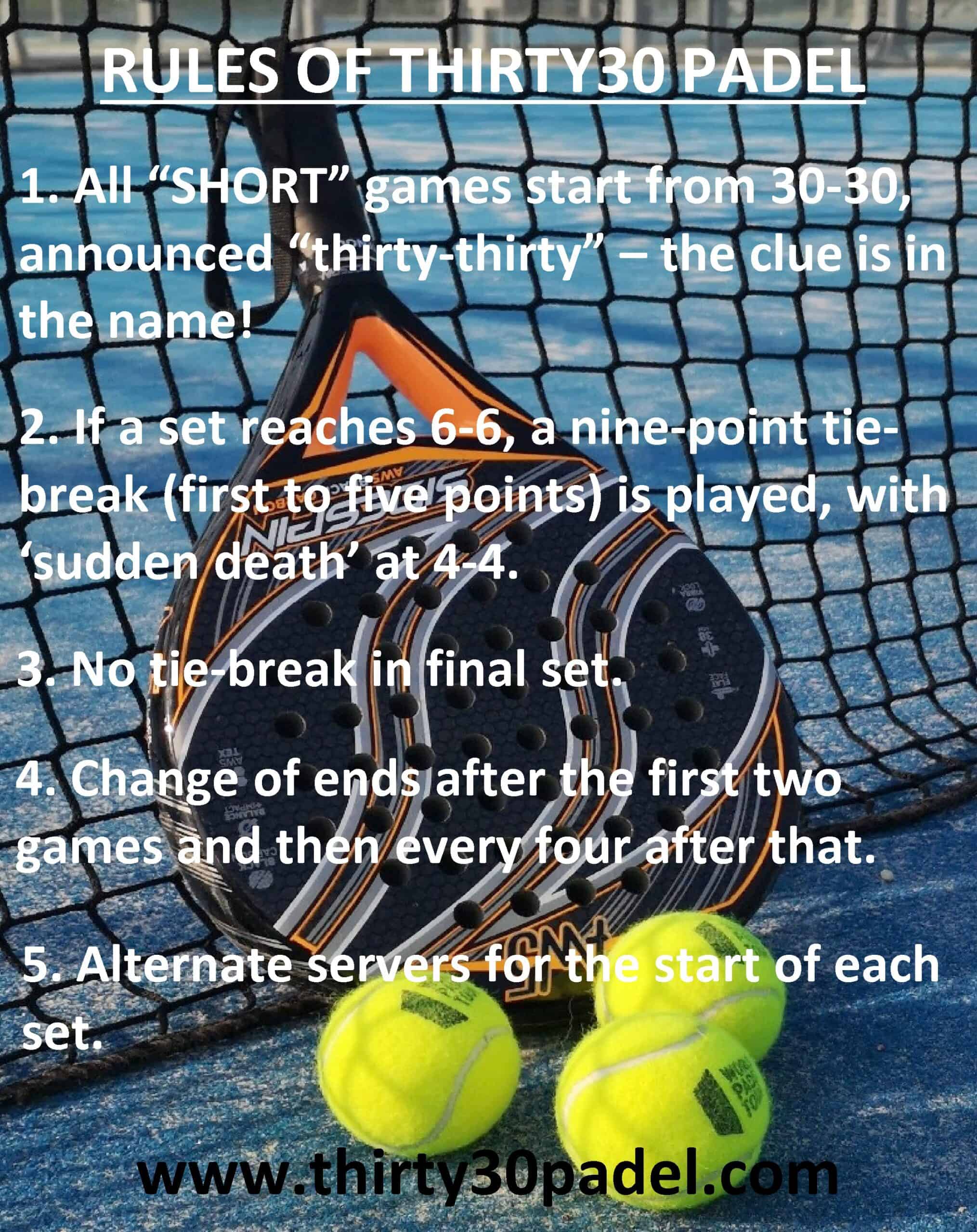 Thirty30: Igniting Padel's High-Octane Future - The Padel Weekly - For ...