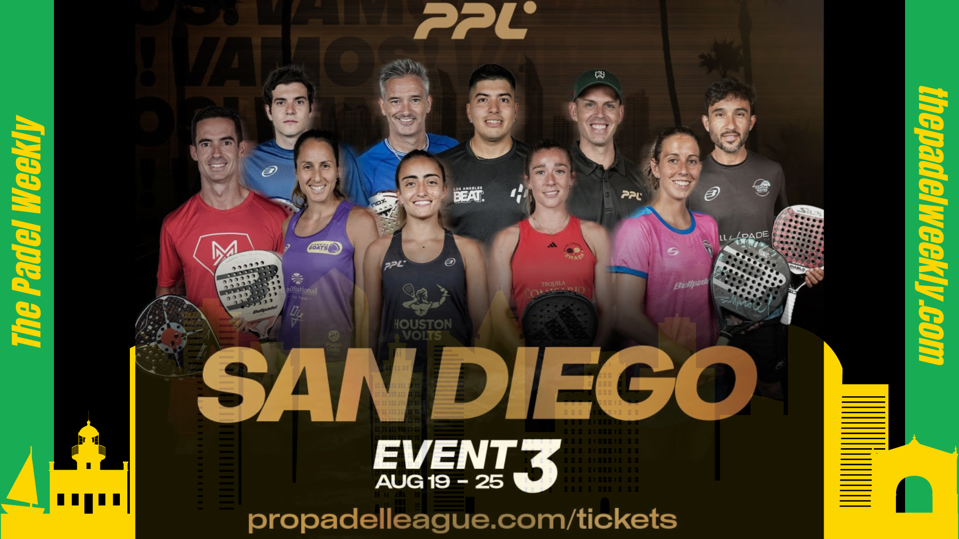 PPL Unveils Star-Studded Rosters for San Diego Event